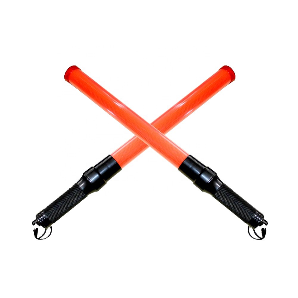 Security wand plastic led traffic baton